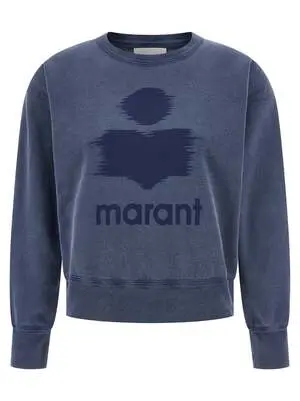 Isabel Marant Étoile ISABEL MARANT ETOILE 'Mobyli' Cotton Sweatshirt Blue