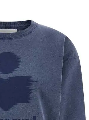 Isabel Marant Étoile Mobyli' Cotton Sweatshirt - Blue