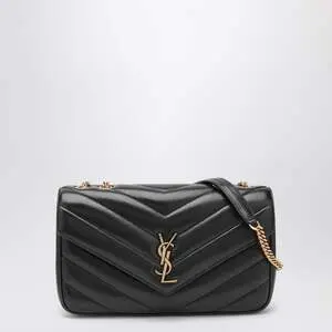 Saint Laurent Medium Loulou Bag - Black