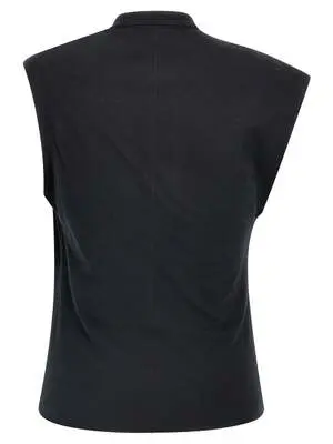 Isabel Marant Étoile Nayda Top With Knot Detailing - Black