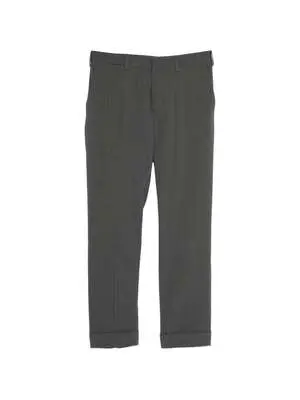 Dries Van Noten Tailored Linen Blend Trousers