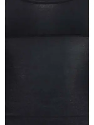 Max Mara Biada Wide Neckline Knit Top - Black