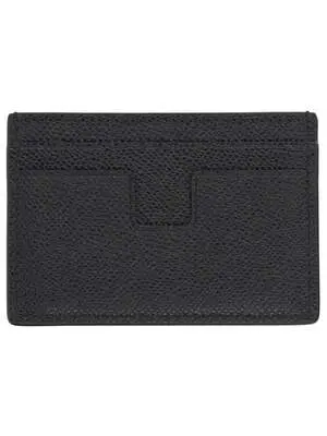TOM FORD Card Holder With Logo - Black