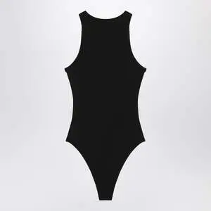 Alaïa Sleeveless Ribbed Bodysuit