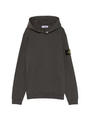 Stone Island Malfilé Cotton Hooded Sweatshirt