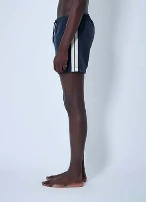 Moncler Logo Patch Swim Shorts