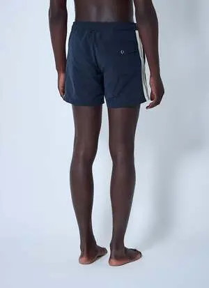 Moncler Logo Patch Swim Shorts