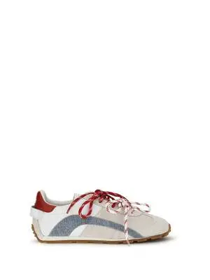 Dsquared2 Leather And Suede Sneakers - Multicolor