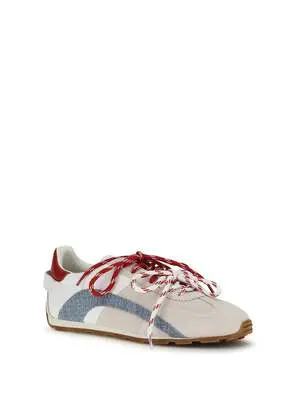 Dsquared2 Leather And Suede Sneakers - Multicolor