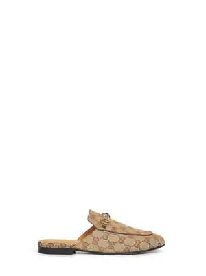 Gucci Original Gg Canvas Princetown Slippers - Multicolor