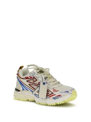 Off-White Be Right Back" Lace Up Sneakers - Multicolor