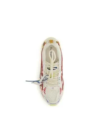 Off-White Be Right Back" Lace Up Sneakers - Multicolor