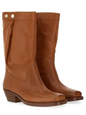 Isabel Marant Étoile Ademe Leather Boots - Brown