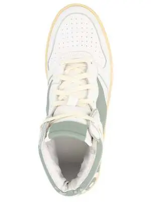 Rhude Rhecess Hi Leather Lace-up Sneakers