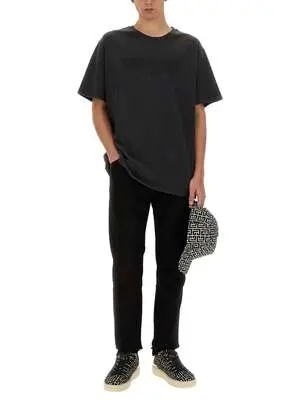 Balmain T-shirt With Logo - Multicolor