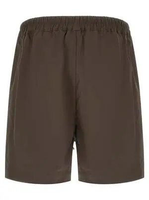 Rick Owens Cotton Poplin Bermuda Shorts - Brown
