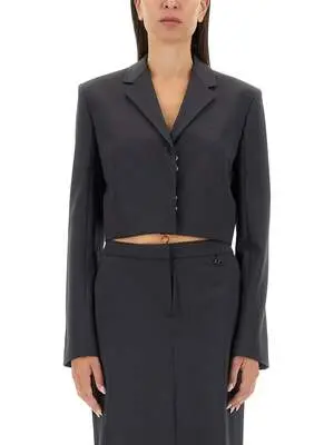 DIESEL® Cropped Blazer - Black