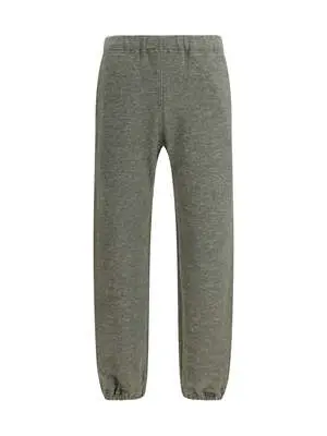 Loro Piana Cotton And Linen Sweatpants - Green