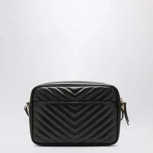 Saint Laurent Lou Quilted Leather Camera Bag - Black