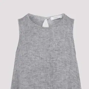 Peserico Sleeveless Asymmetric Top