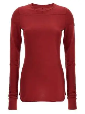 Rick Owens Moncler + "girder" T-shirt In Cotton - Red