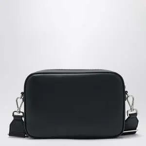 Fendi Leather And Ff Canvas Shoulder Bag