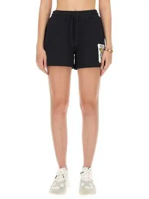 Moschino Sweatshirt Shorts - Black