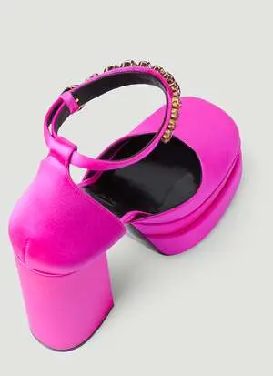 Versace Medusa Aevitas Platform Heels