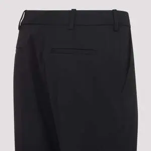 Balenciaga Tailored Wool Pants - Black