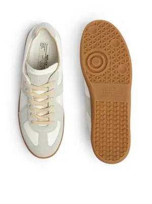 MAISON MARGIELA Replica Sneakers In Nappa And Split Leather - White