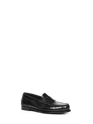 Church's Rowley Loafers In Black Polished Fumè Leather - Multicolor