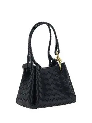 Bottega Veneta Small Parachute Shoulder Bag - Black