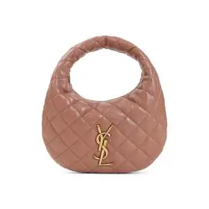 Saint Laurent Quilted Leather Handbag - Multicolor