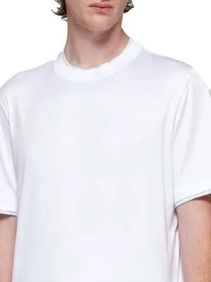 Brunello Cucinelli T-shirt With Print - Multicolor