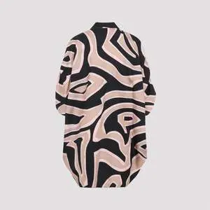 Emilio Pucci Silk Mini Dress With Signature Print