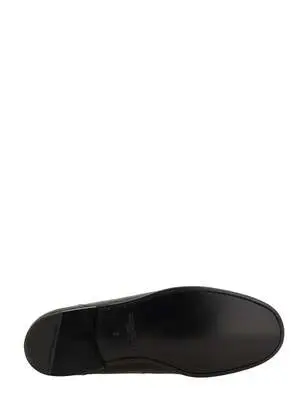 Dolce & Gabbana Leather Loafer With Logo Detail