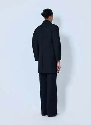 Bottega Veneta Double-breasted Coat With Knot Detail