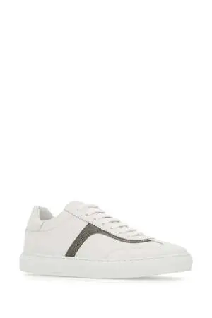 Brunello Cucinelli Leather Lace-up Sneakers - Multicolor
