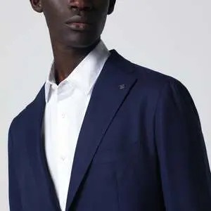 Tagliatore Blueette Wool Single-breasted Jacket - Blue