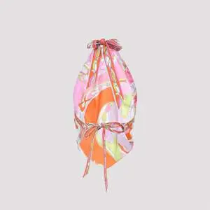 Emilio Pucci Silk Top With Signature Print