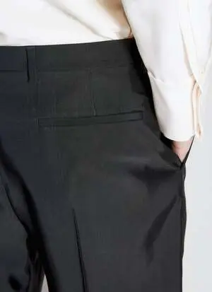 Saint Laurent High-waisted Faille Tailored Pants
