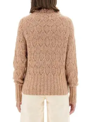 Kiton Turtleneck Sweater - Brown