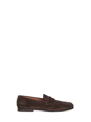 Church's Suede Calf Leather Penny Band Loafers