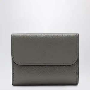 Chloé Grey Alphabet Mini Trifold Wallet - Gray