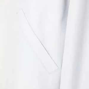 JIL SANDER Light Grey Cotton Taffeta Jacket With Logo - Gray