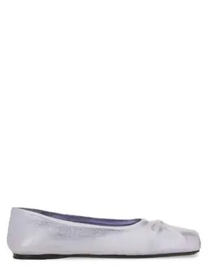 Marni MARNI Ballerina Flats With Little Bow Detail Purple