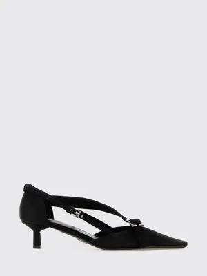 Prada Fabric Slingback Pumps - Black