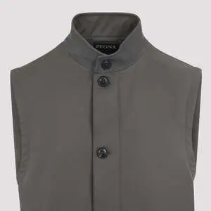 Zegna Sleeveless Vest - Gray