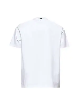 Herno White Superfine Cotton Stretch T-shirt - Multicolor