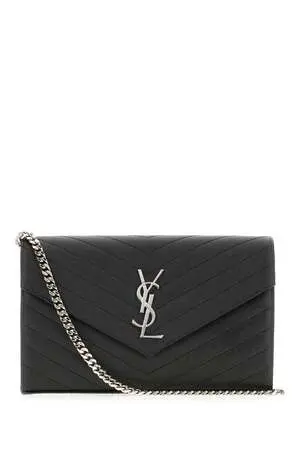 Saint Laurent Clutch With Chain - Multicolor